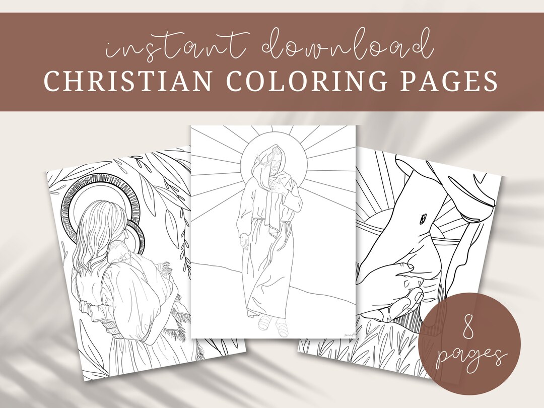 Gospel Coloring Pages | Christian Printables | Church Coloring Pages ...
