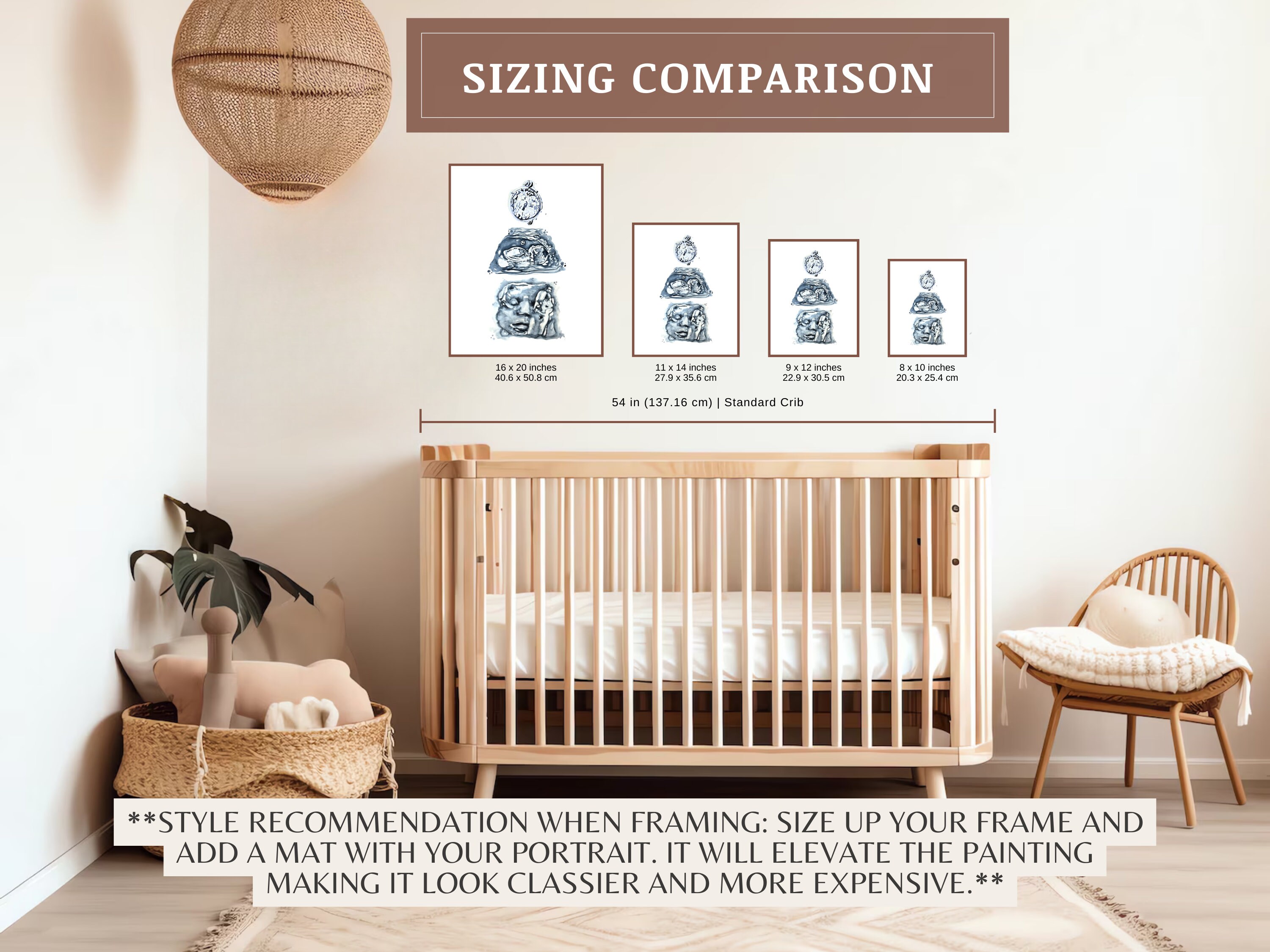 Heirloom IVF Embryo Ultrasound Watercolor Poster Painting | Embryo ...