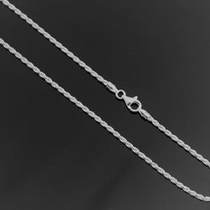 Rope Chain. Sterling Silver Necklace. 2mm Thick. 14,16,18,20,22,24,30 ...