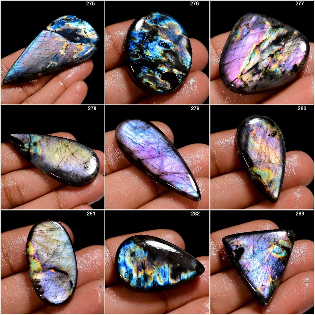 Labradorite A One Quality 100% Natural Spectrolite Cabochon Loose ...