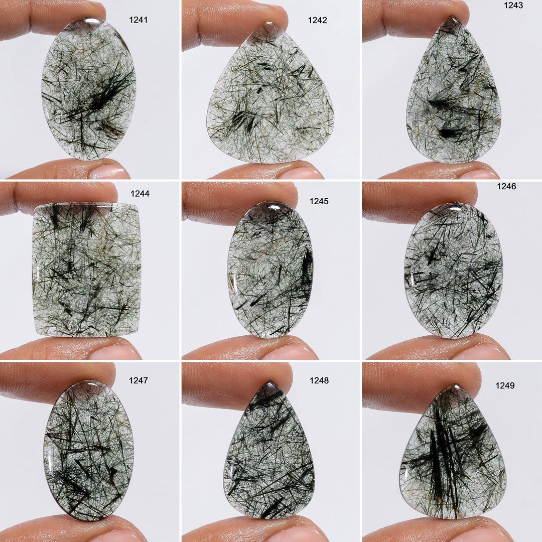 Green Rutile Quartz A One Quality 100% Natural Green Rutile Quartz ...