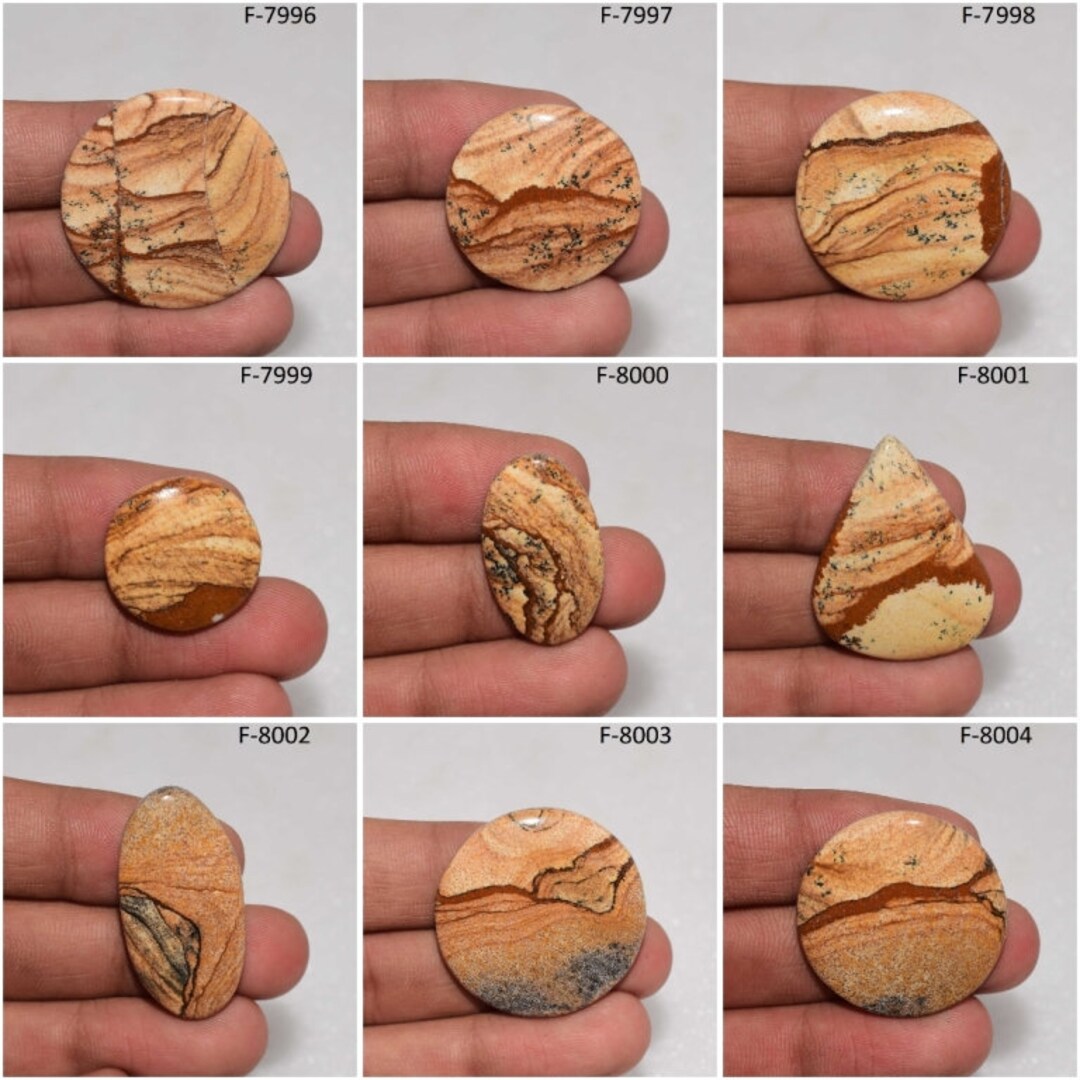 70% off Amazing AAA Pitcher Jasper Cabochon Natural Pitcher - Etsy ...