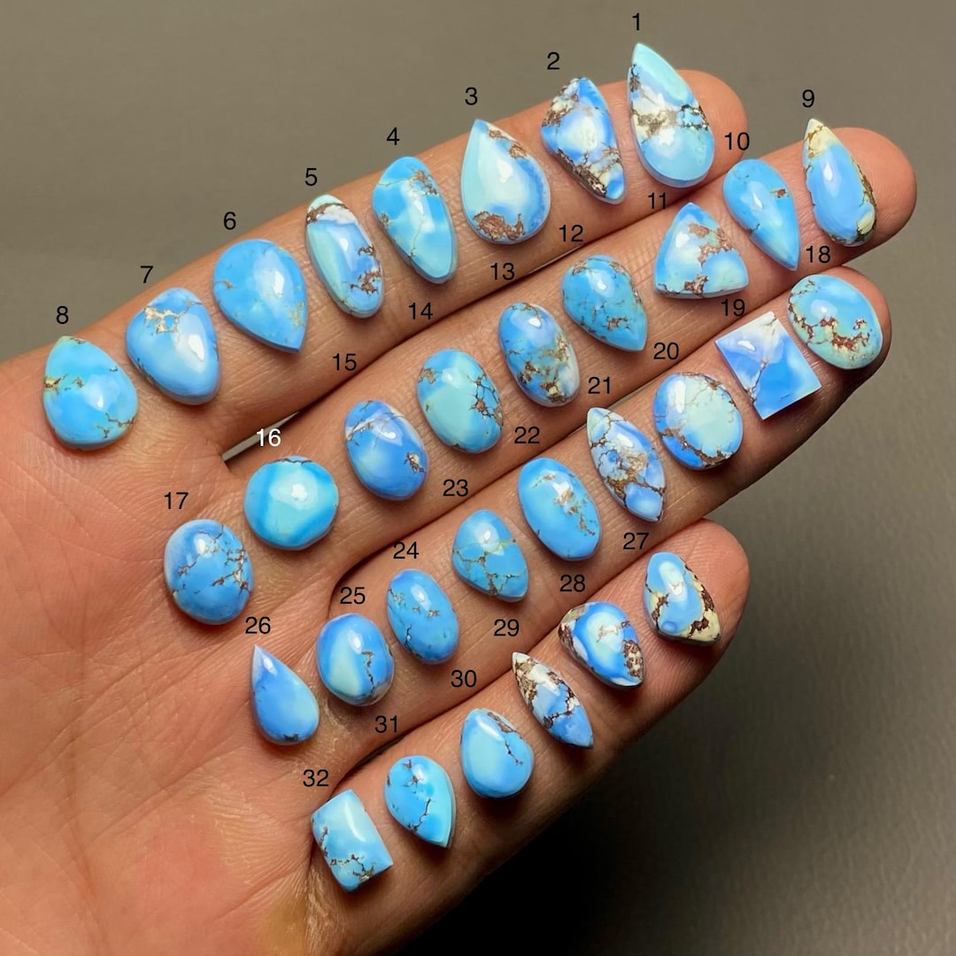 Rare Golden Hill Turquoise A One Quality 100% Natural Golden Hill ...