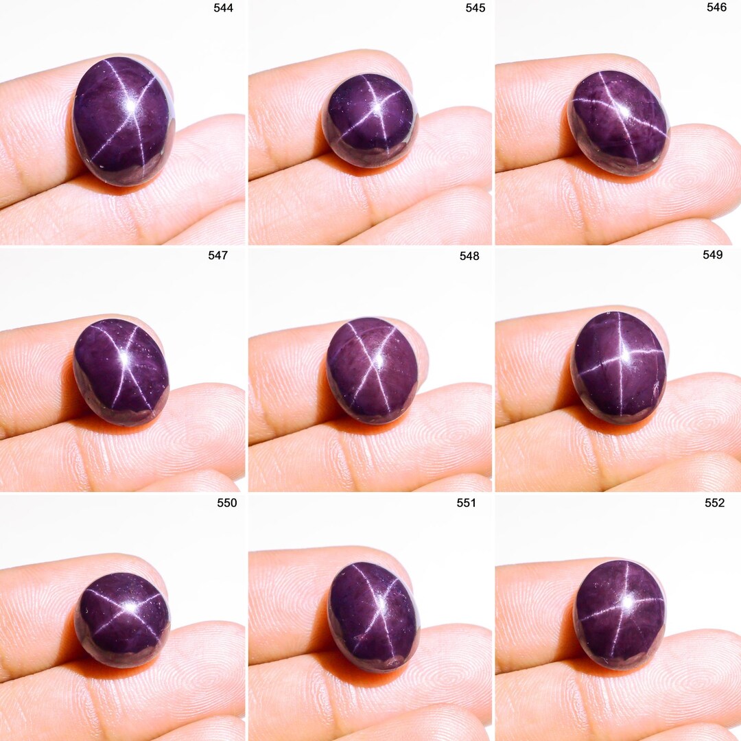 Garnet Star A One Quality 100% Natural Star Garnet Cabochon Loose ...