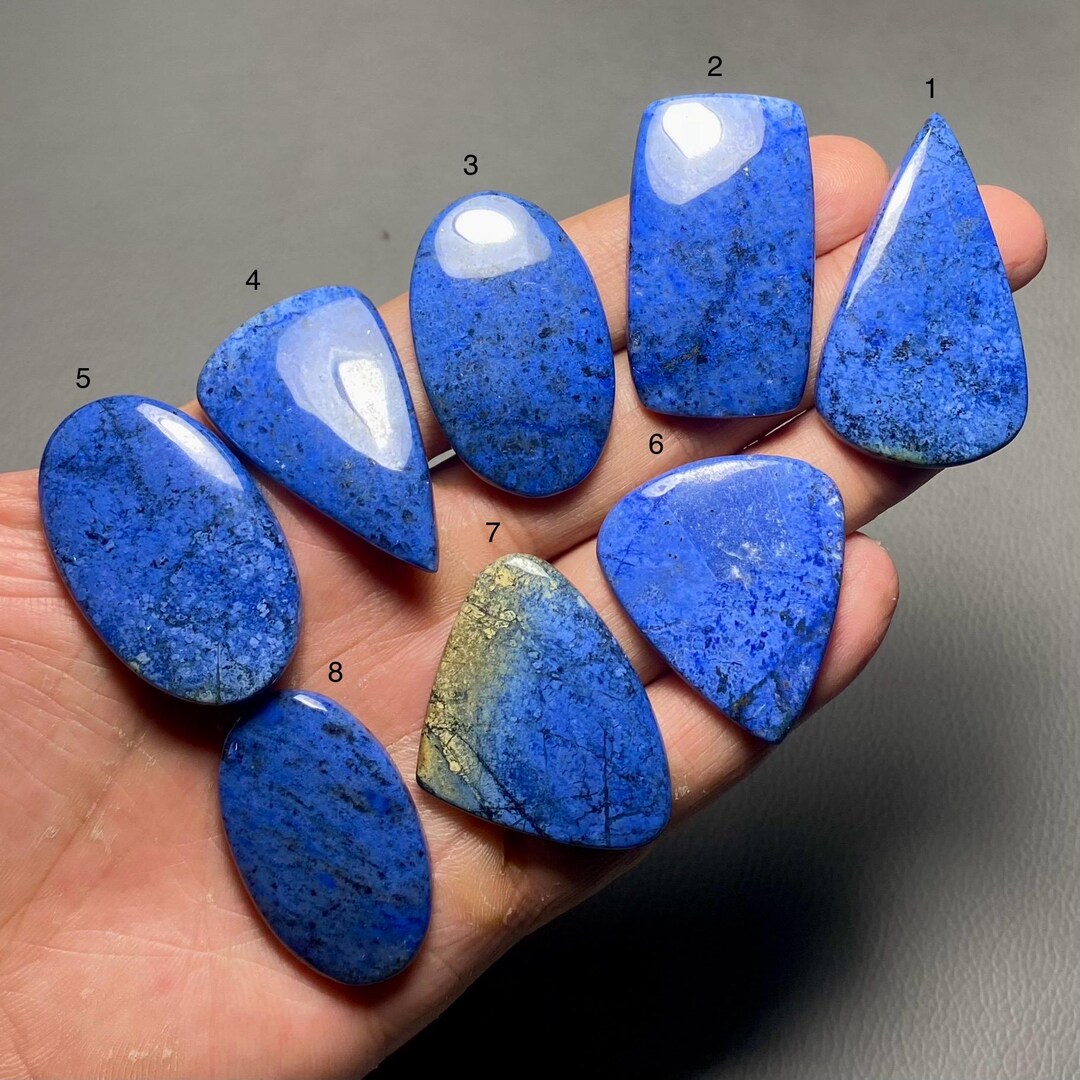 Dumortierite A One Quality 100% Natural Dumortierite Cabochon Loose