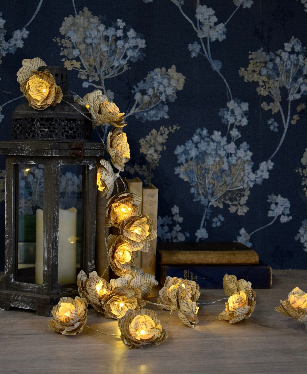 Fairy Garland Lights, Floral String Lights - Etsy