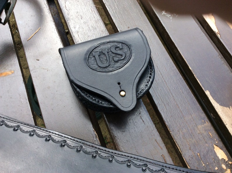 Black Powder Ball Pouch - Etsy