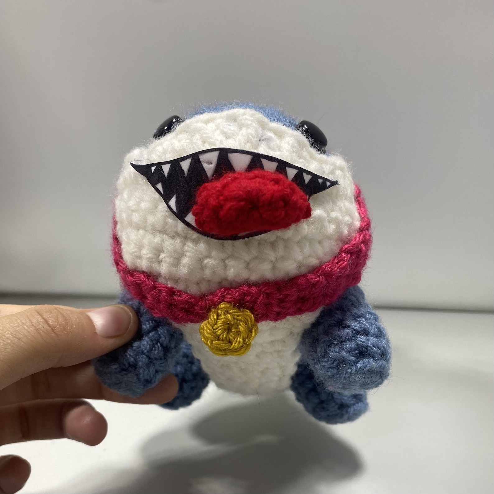 Jeff the Land Shark Crochet PDF Pattern - Marvel Rivals - Amigurumi - Etsy