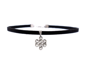 Celtic Knot Choker - Etsy