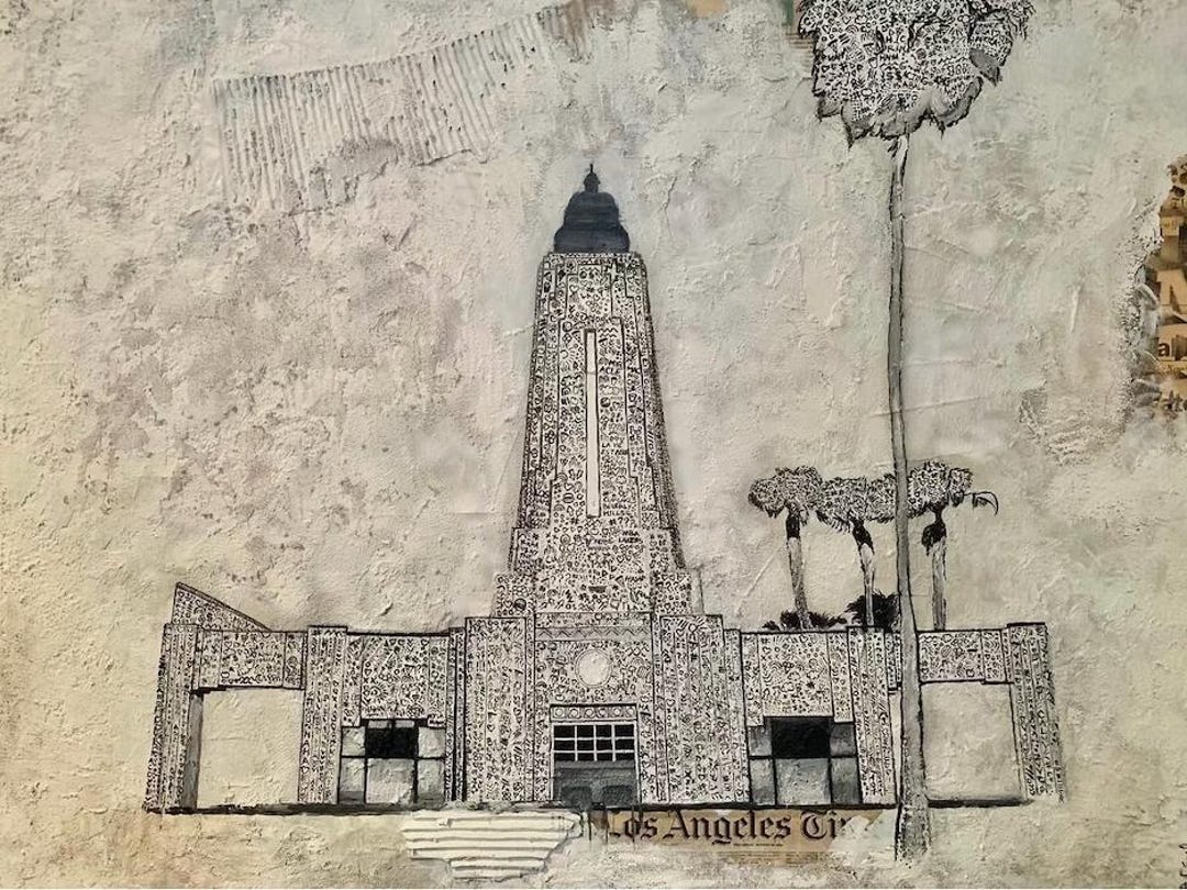 The Mayer Building, Art Deco, Los Angeles, Architecture, Symbols, Mixed ...