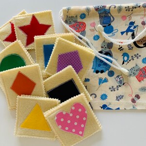 Memory Game, Matching Game, Shapes Memory Concentration Game, Colours ...