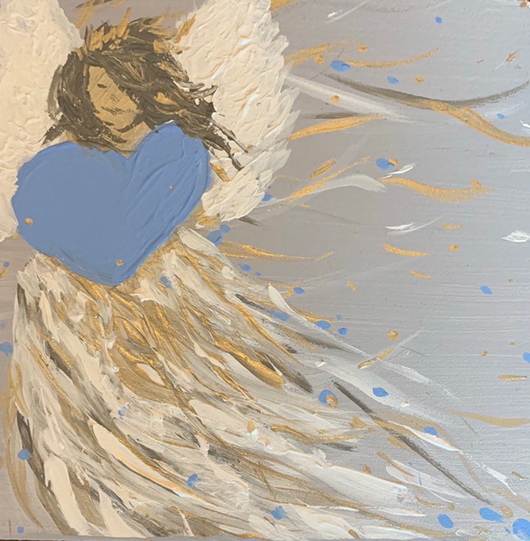 Windswept Angel - Etsy