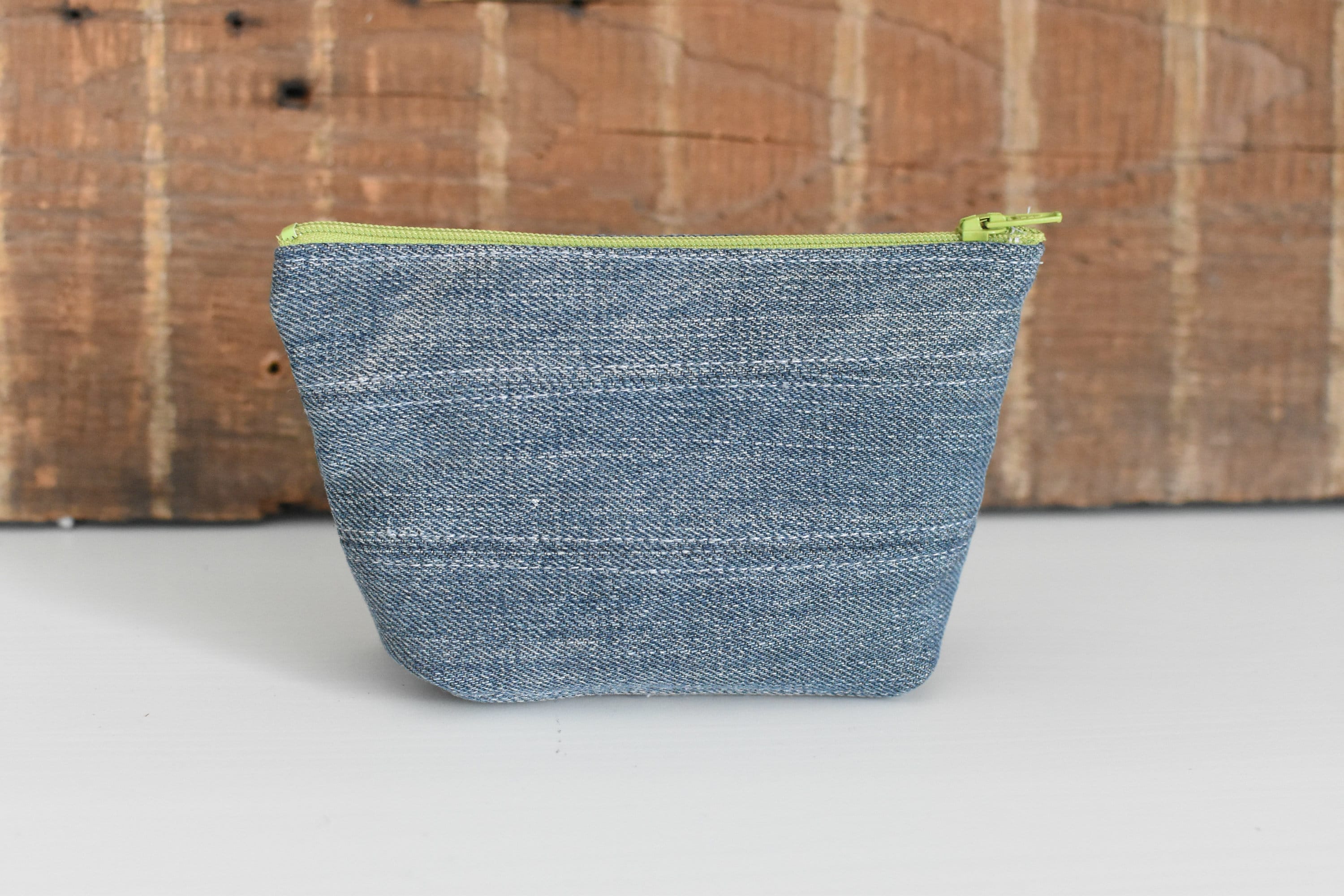 Denim Pouch // Diaper Bag Organization // Upcycled Pouch // Recycled ...