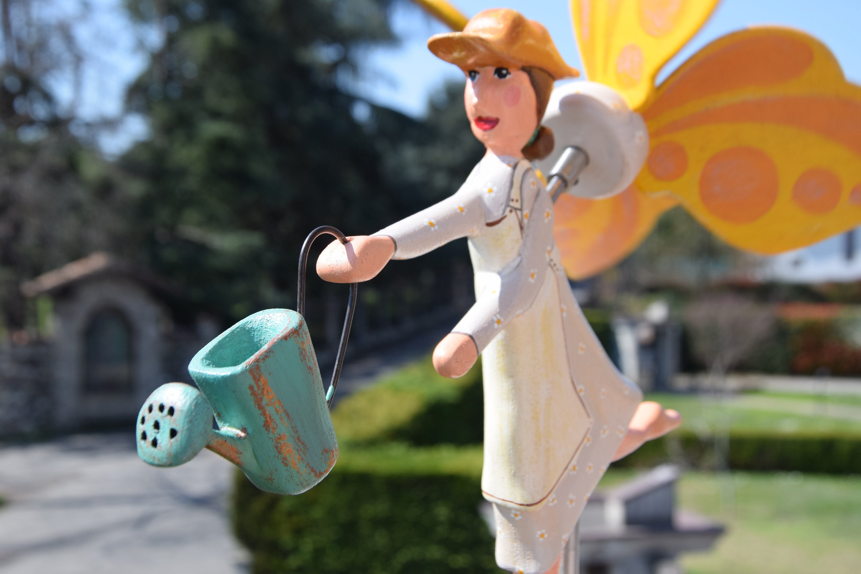 WHIRLIGIG ROSE Flower Gardener - Etsy