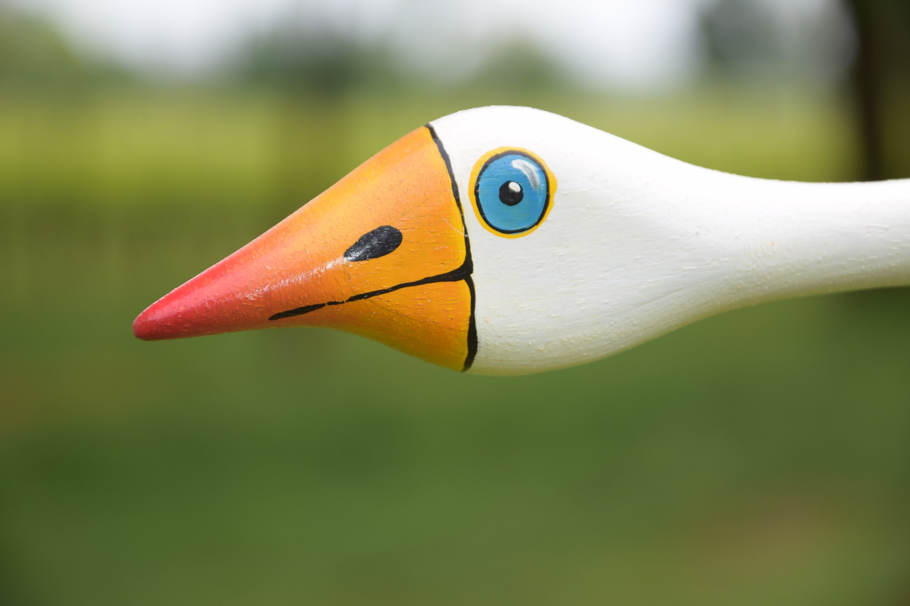 WHIRLIGIG GOOSE Wooden Bird - Etsy