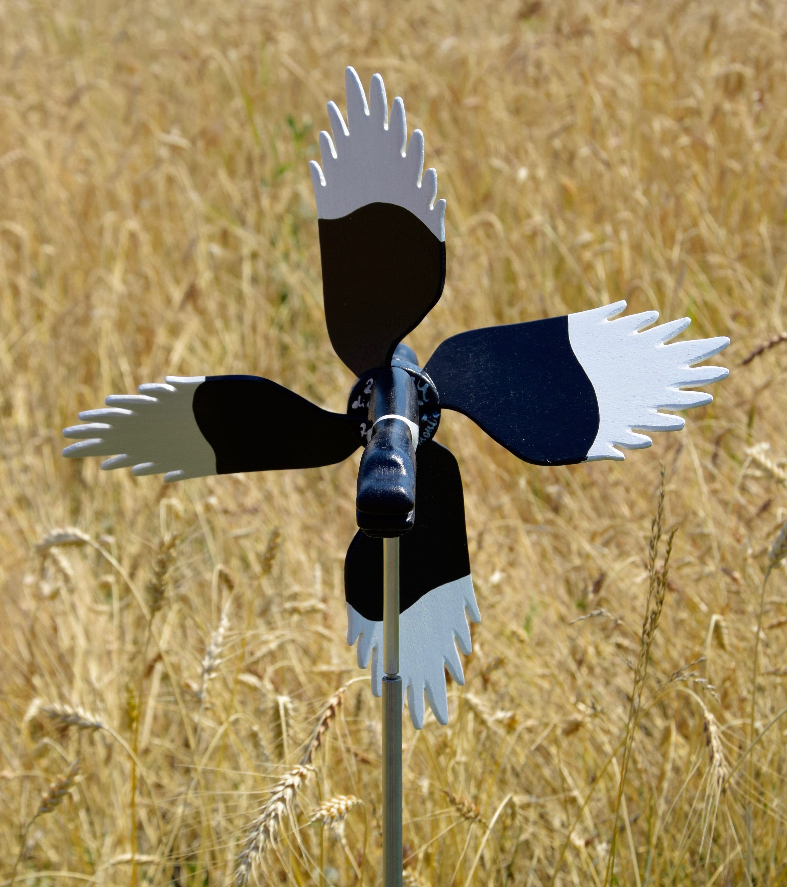 WHIRLIGIG MAGPIE Wooden Bird - Etsy