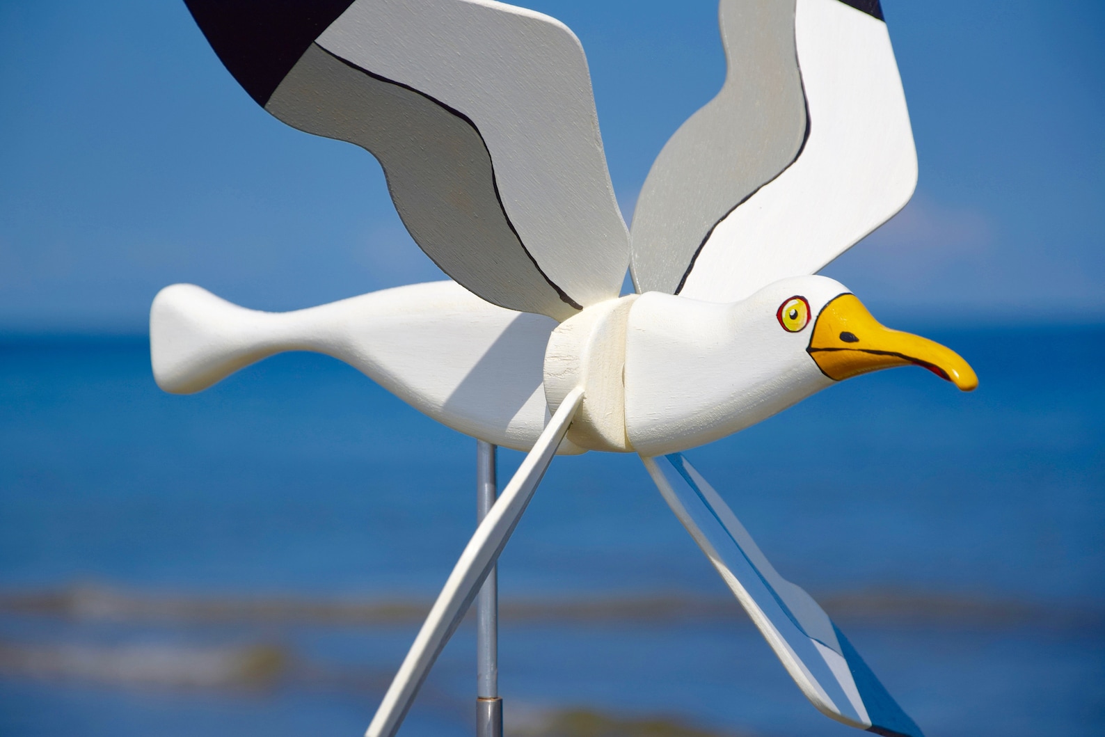 WHIRLIGIG SEAGULL Sea Sculpture - Etsy
