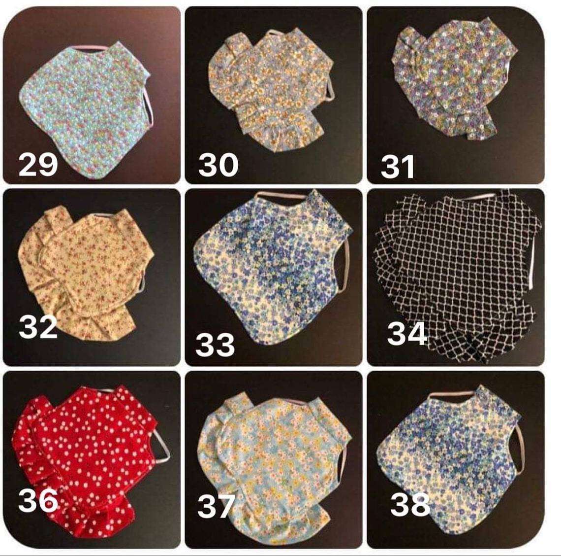 Handmade Padded Chicken Saddle Pattern - Hen Saddle Pattern & Birds ...