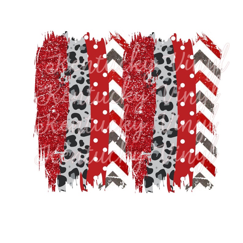 Red and Gray Brush Stroke PNG for Sublimation - Etsy