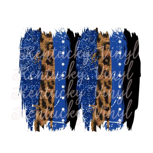 Purple and Gold Cheetah Brush Stroke PNG - Etsy