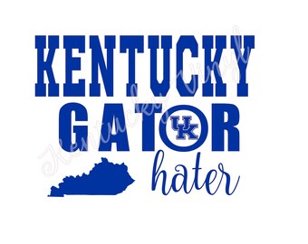 Gator Hater Svg - Etsy