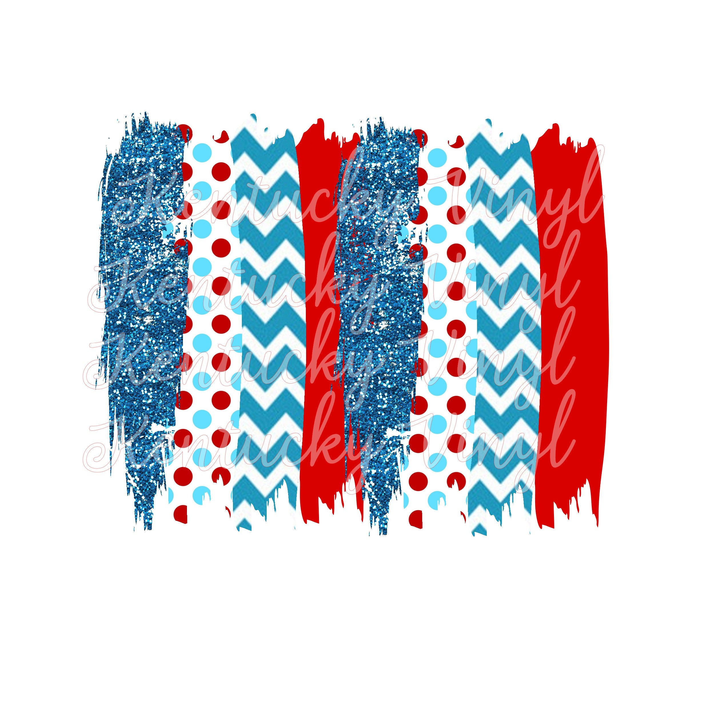 Digital Sublimation Digital Download Red and Carolina Blue Brushstroke ...