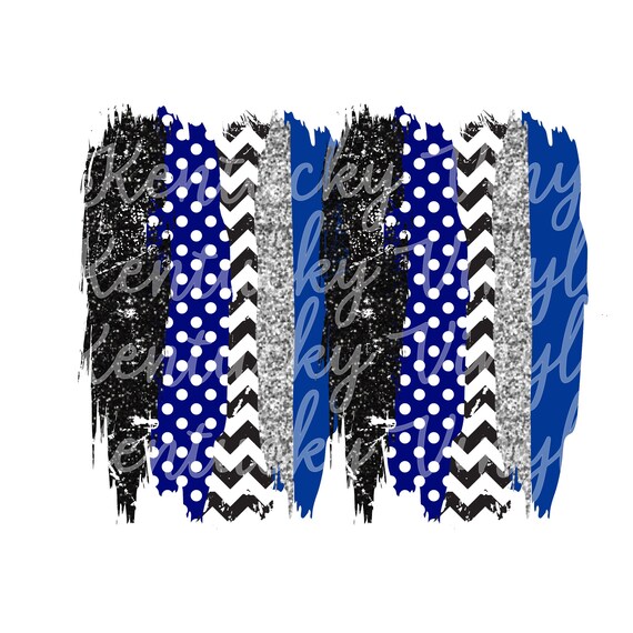 Royal Black and Silver Brush Stroke PNG | Etsy