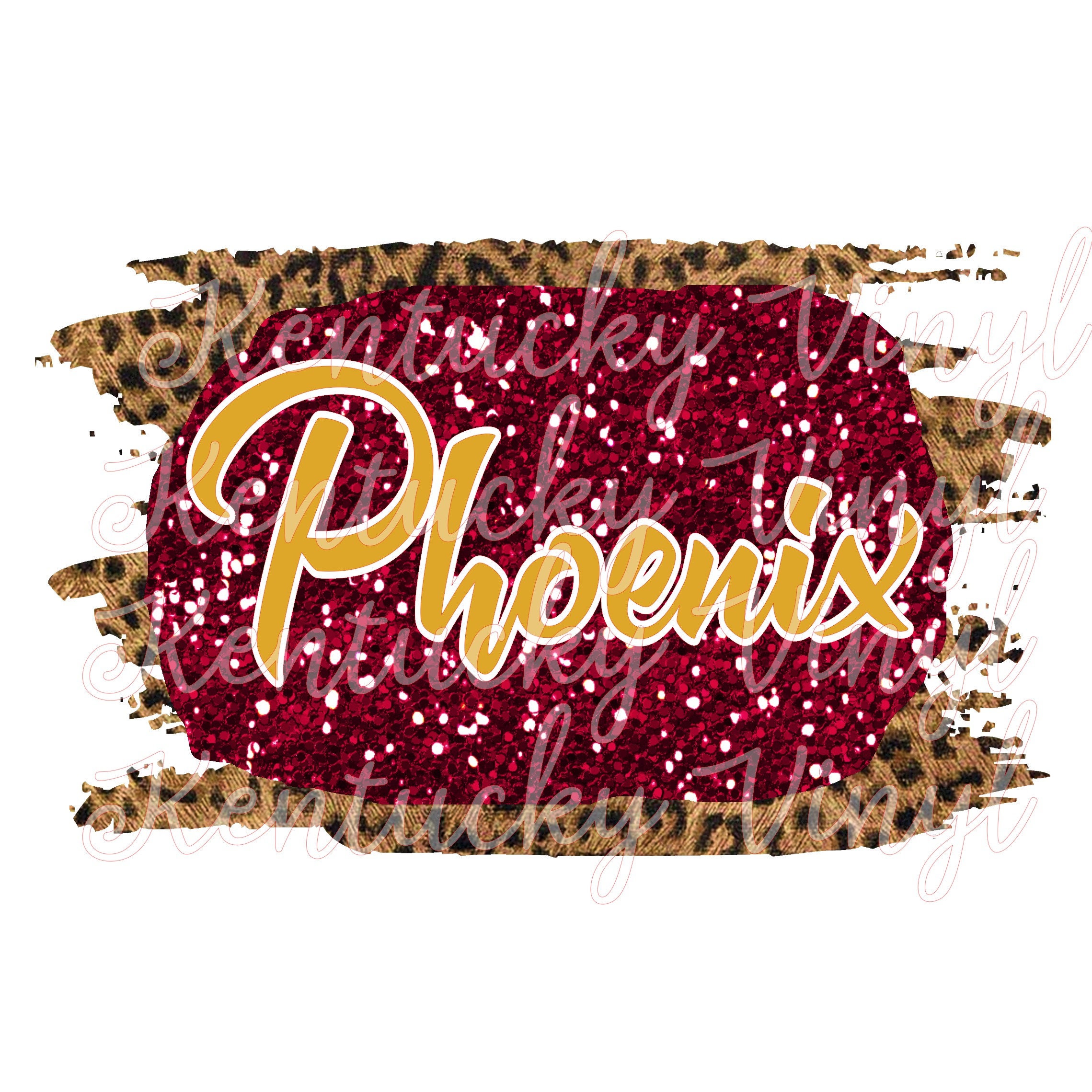 Lions and Phoenix Maroon/cheetah PNG - Etsy