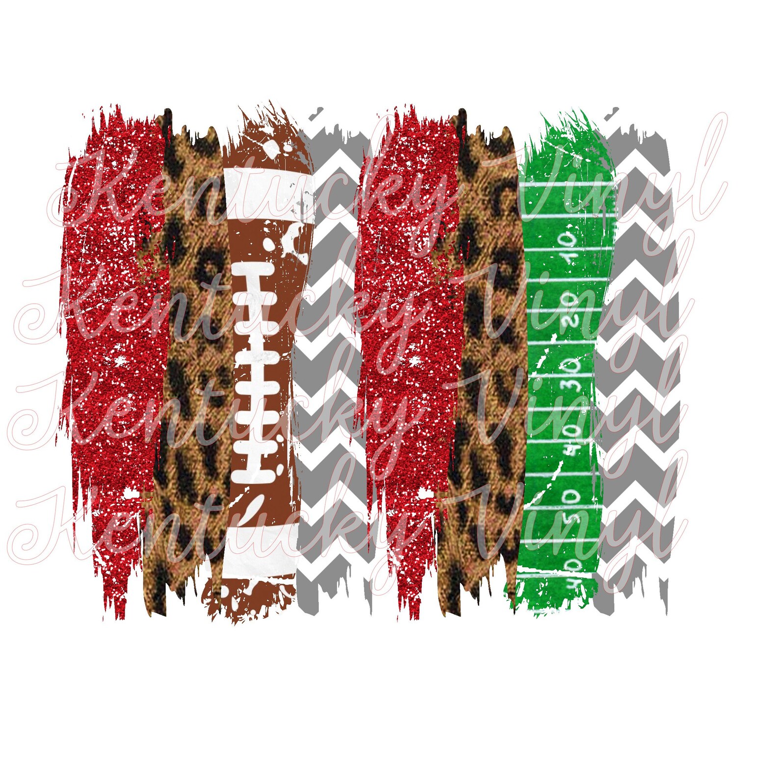 Red and Grey Football Brush Stroke PNG - Etsy