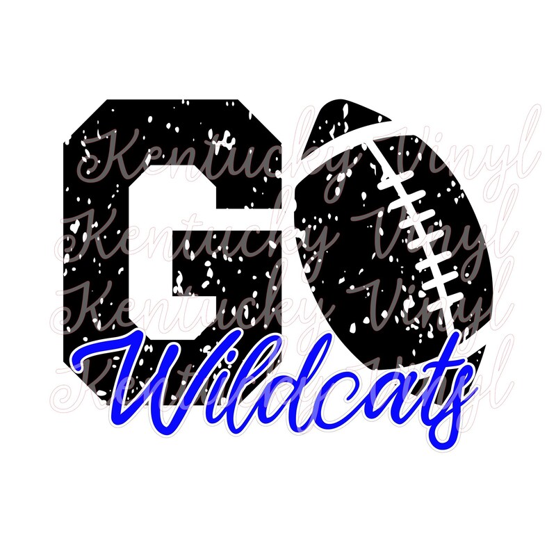 Wildcats Football Svg - Etsy