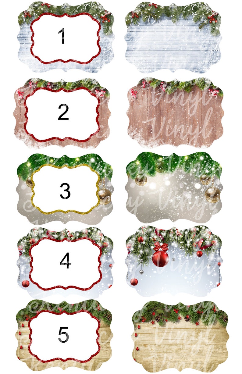 Christmas Ornament Template Benelux PNG Bundle Etsy