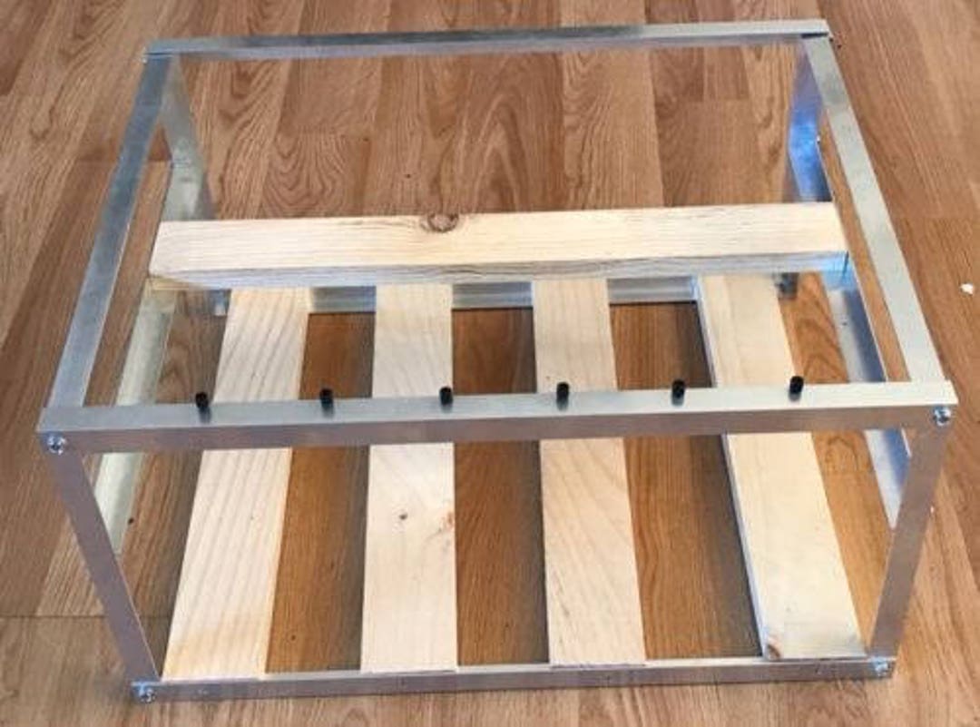 6 GPU Aluminum Open Air Mining Rig Case Kit - Ethereum, Zcash, Bitcoin ... 6 GPU Aluminum Open Air Mining Rig Case Kit - Ethereum, Zcash, Bitcoin ...