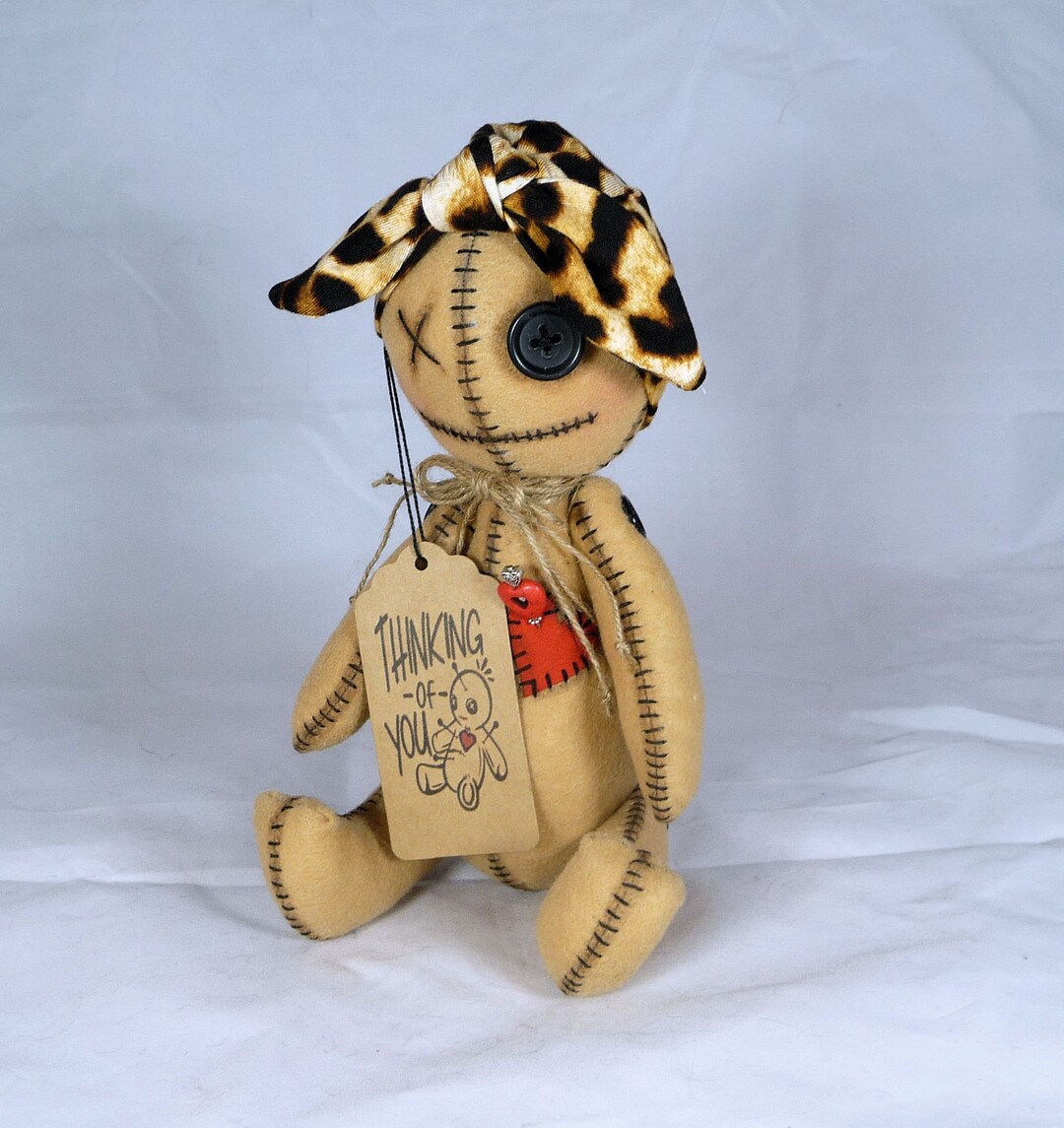 Handmade Adorable Voodoo Doll/creepy Halloween Doll/halloween - Etsy