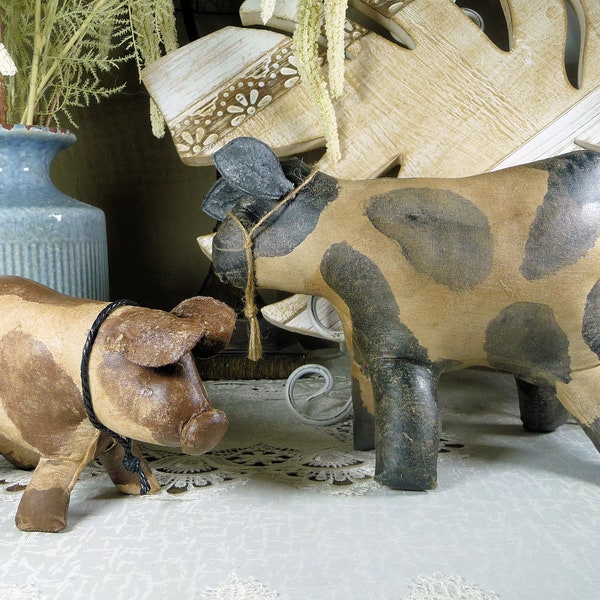Primitive Pig - Etsy