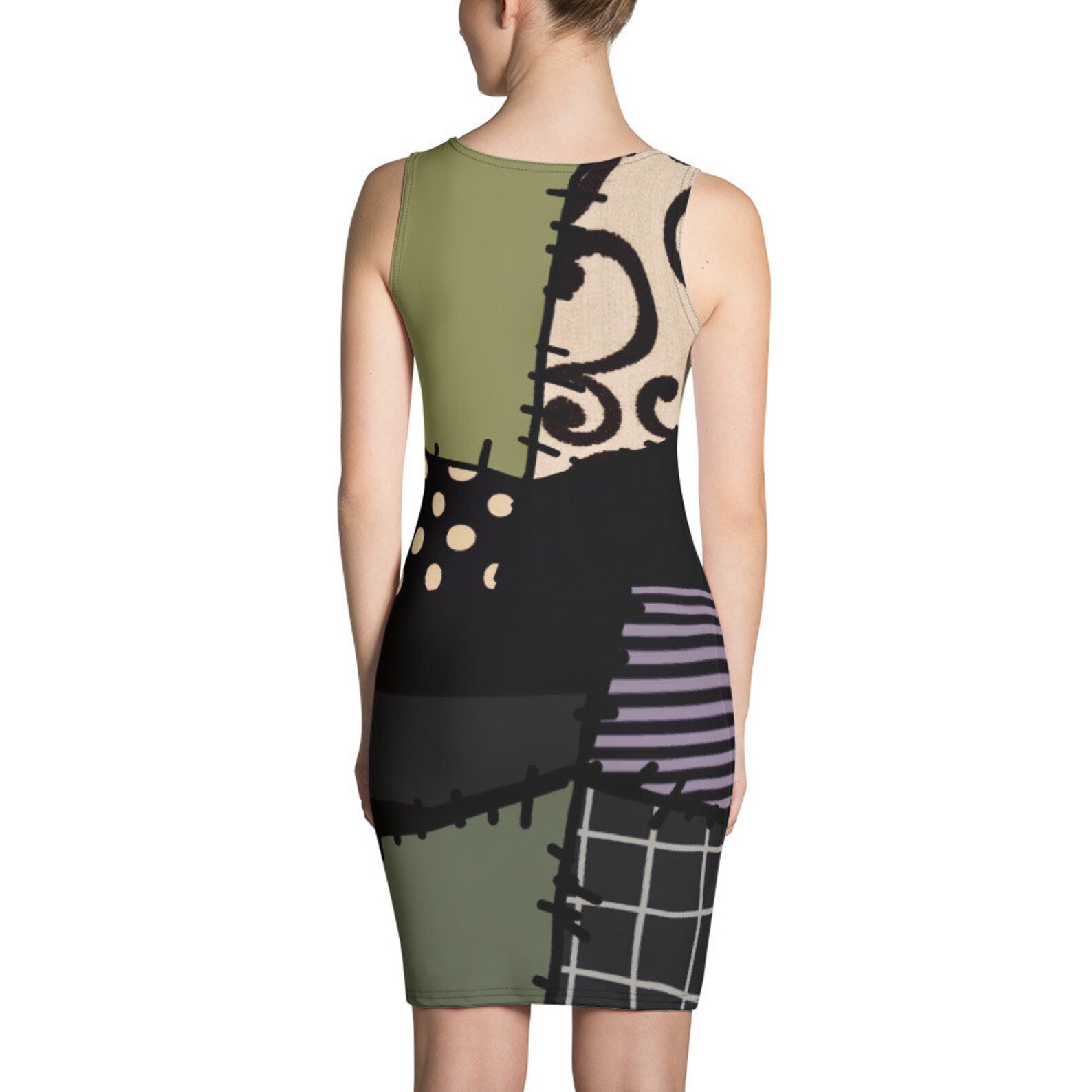 Stitched Sally Inspired Nightmare Before Christmas Body-conscious ...