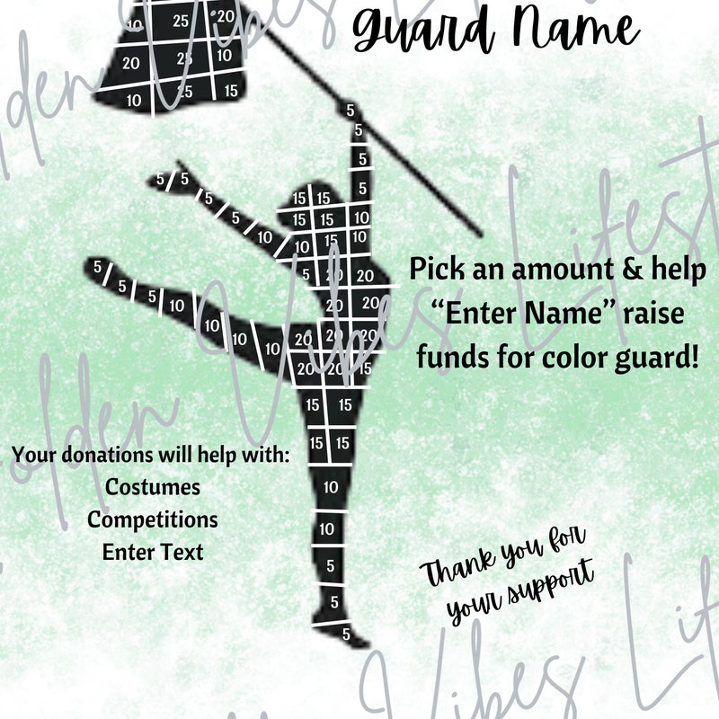 Color Guard Printables - Etsy