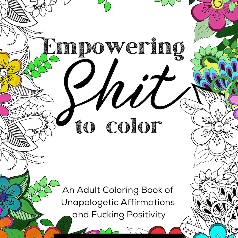Adult Color Crayon Book - Etsy