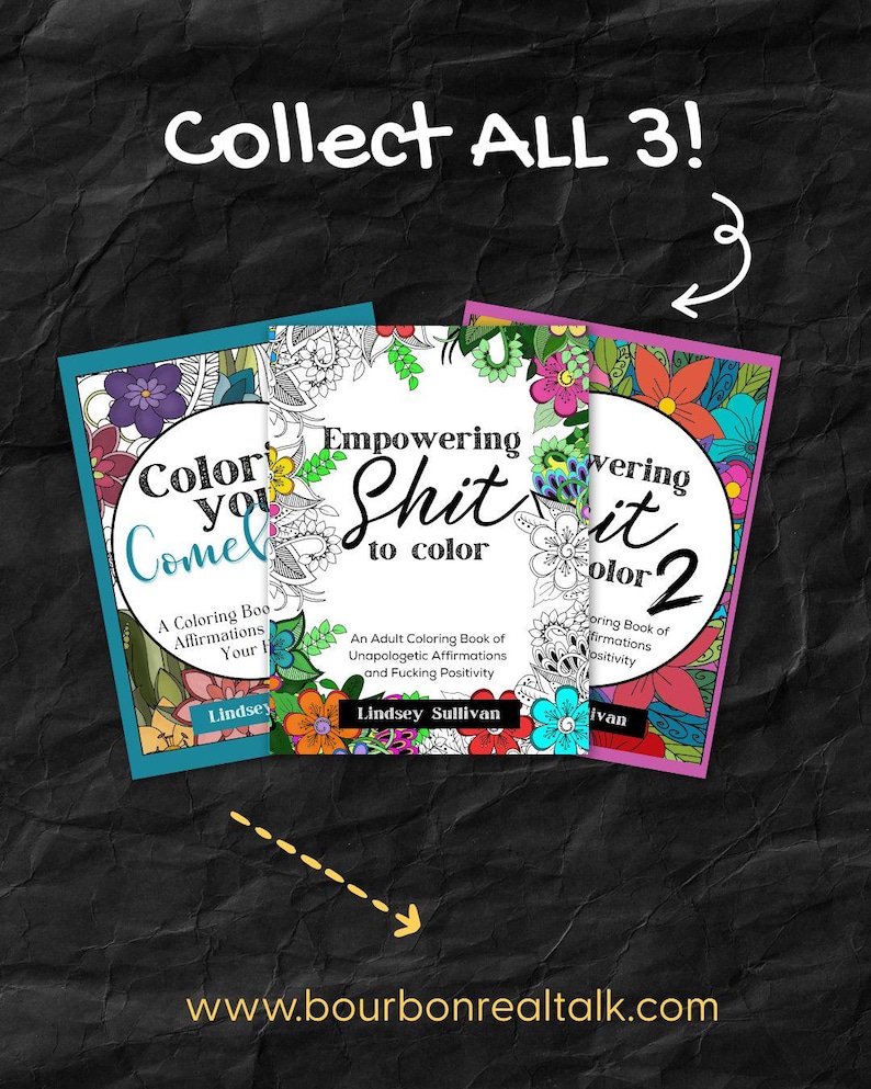 Empowering Shit to Color 2, Adult Curse Word Coloring Book ...