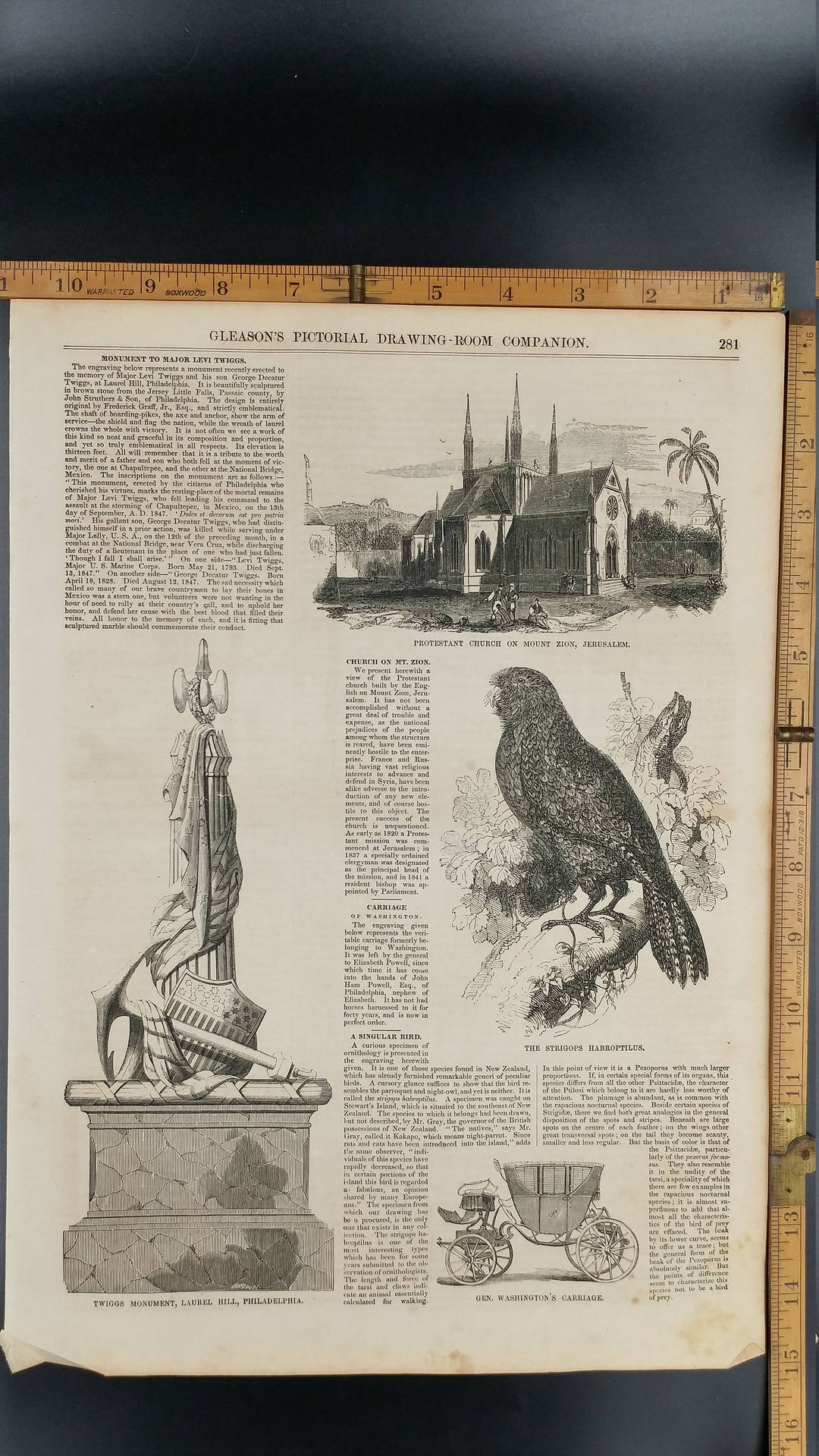 Protestant Church on Mount Zion Jerusalem 1854.general - Etsy