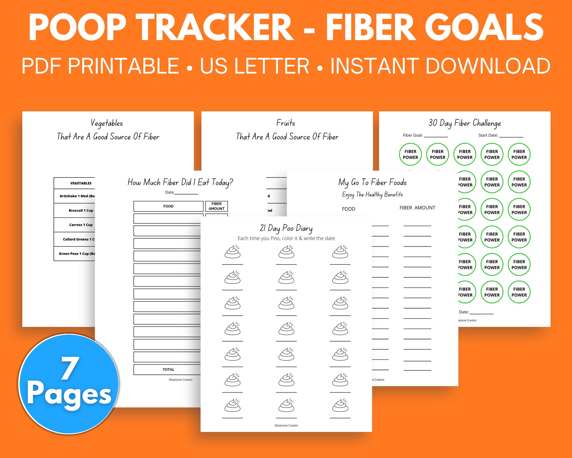 Poop Tracker Stool Fiber Bowel Movement Journal Poo - Etsy