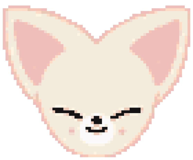 Foxiny Skzoo Cross-stitch Pattern - Etsy