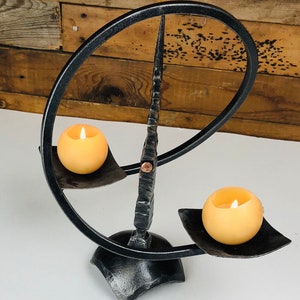 Candle Holder Sculpture, 6th Wedding Anniversary Gift, Designer One of ...