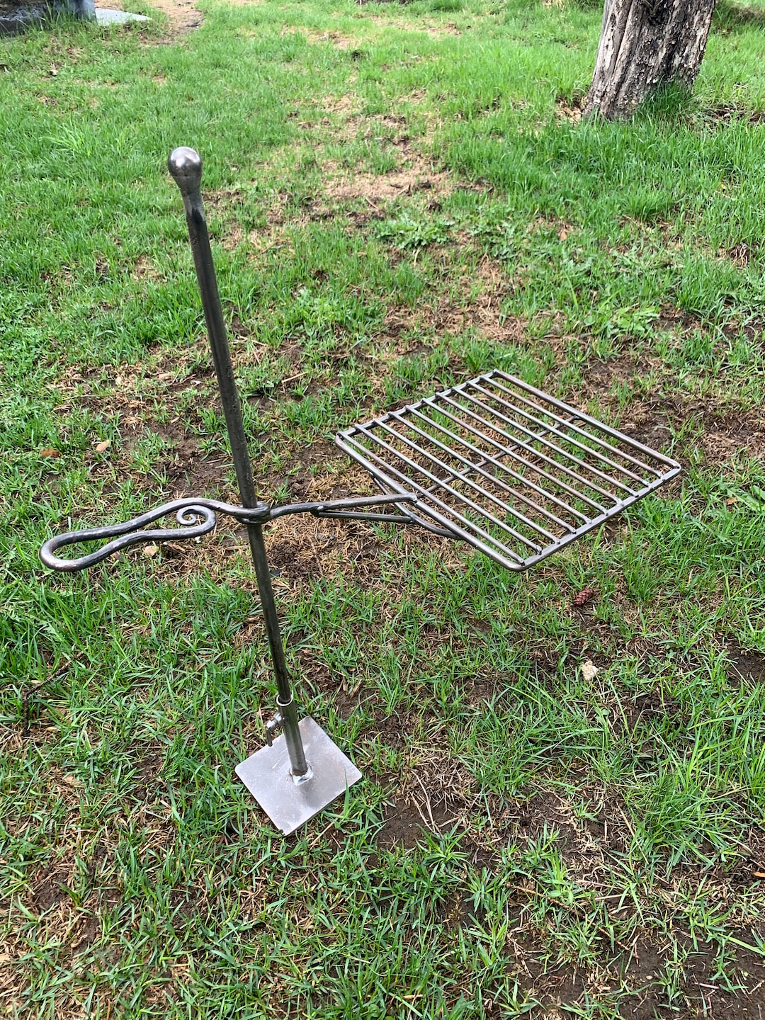 Adjustable Campfire Grill - Etsy