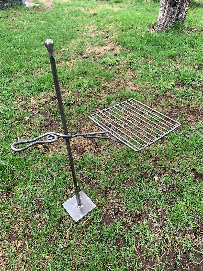 Adjustable Campfire Grill - Etsy