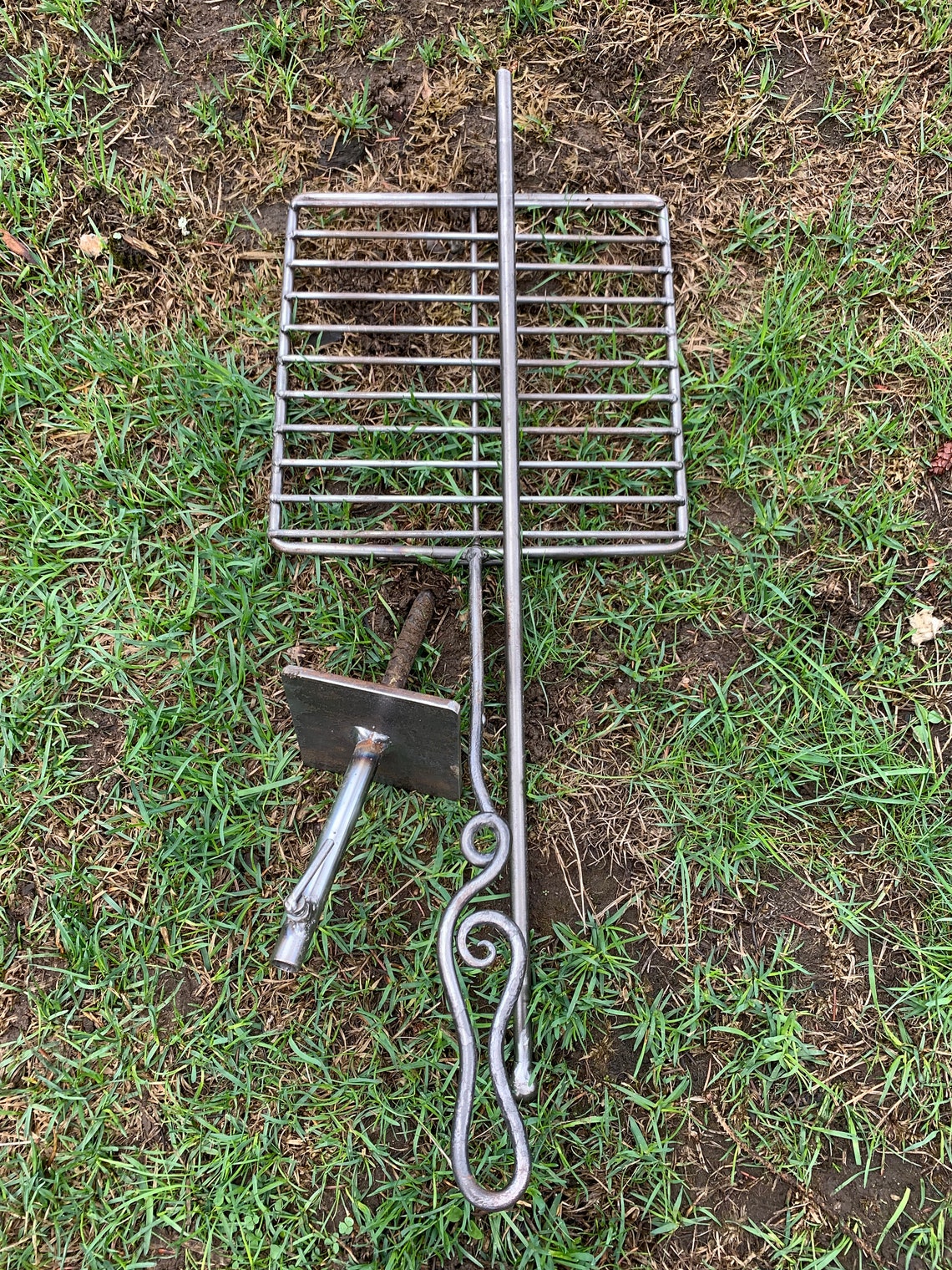 Adjustable Campfire Grill - Etsy