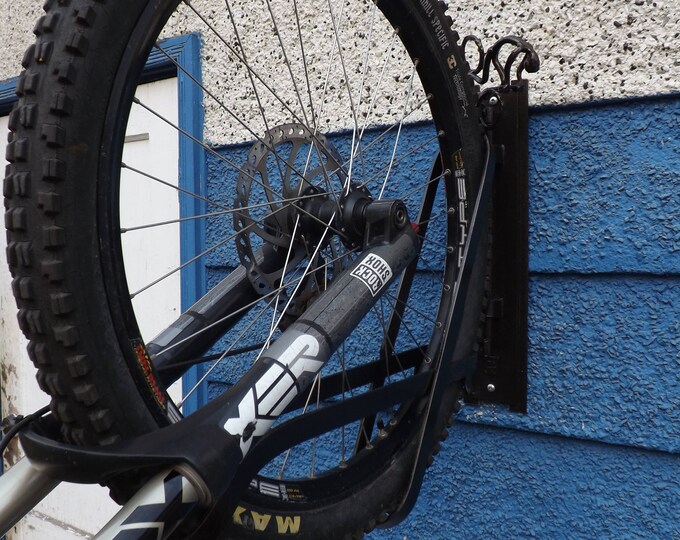 Sculptural Designer Vertical Wall Bike Rack - Etsy