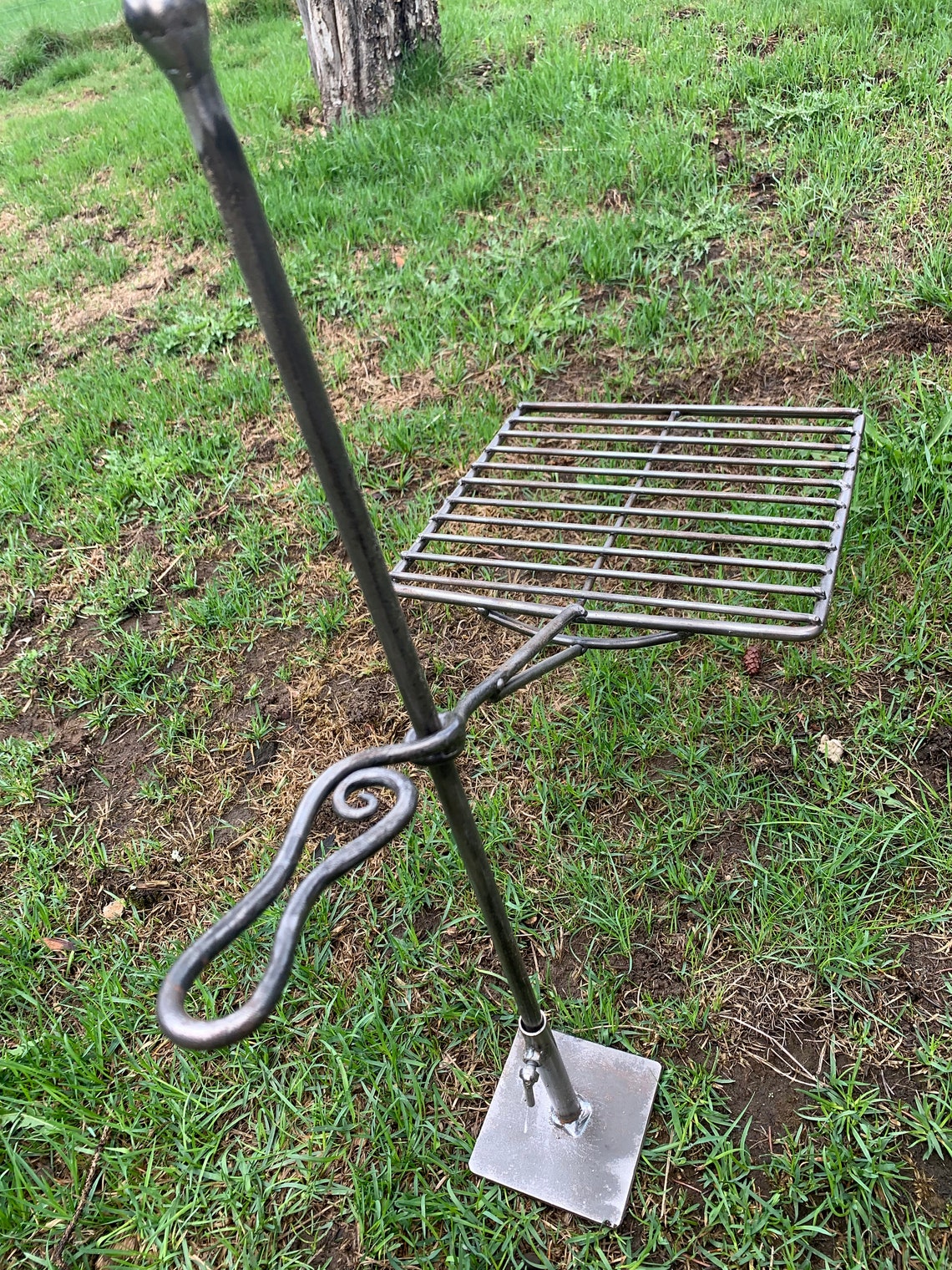Adjustable Campfire Grill - Etsy