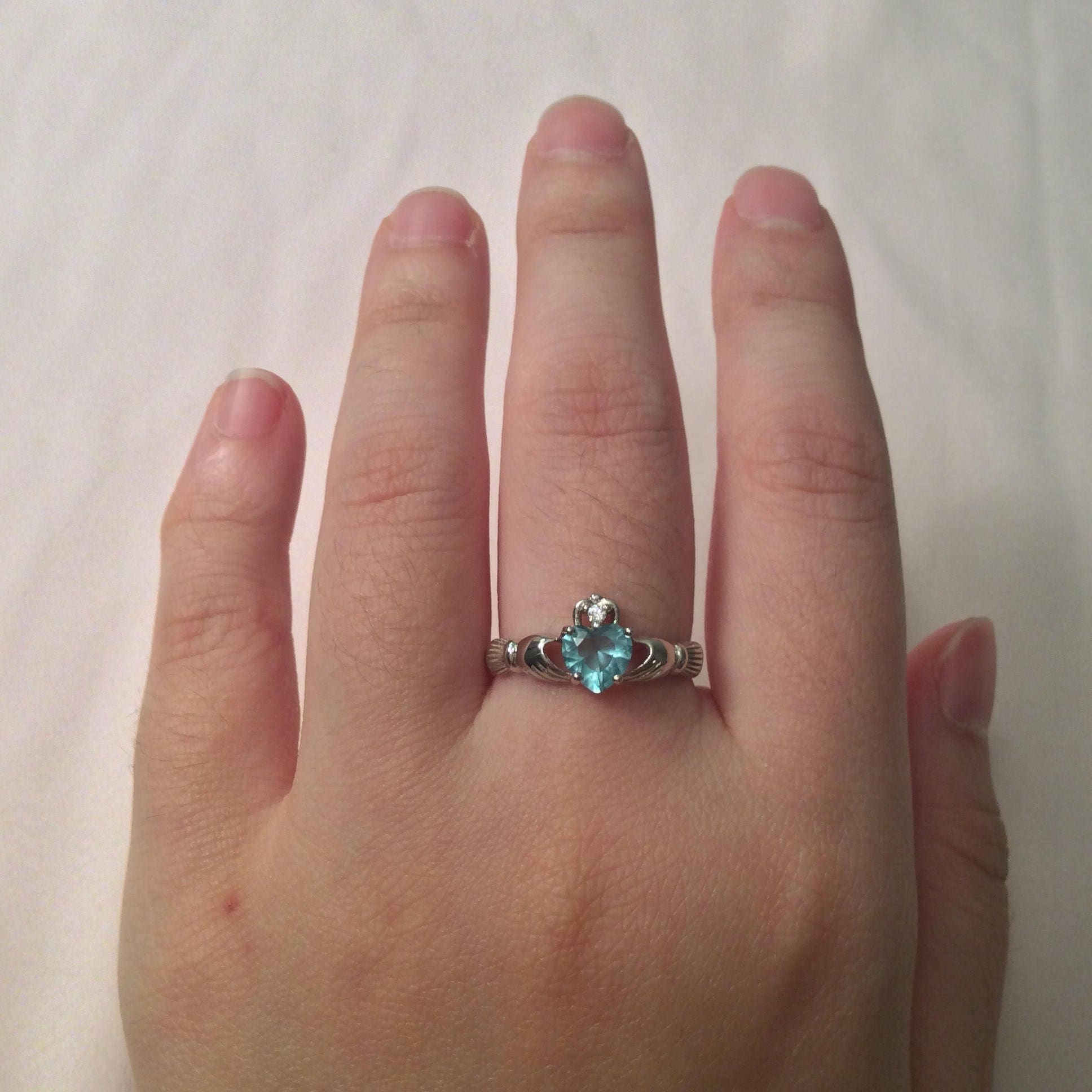 Anillo Claddagh Anillo Claddagh plateado Claddagh - Etsy España