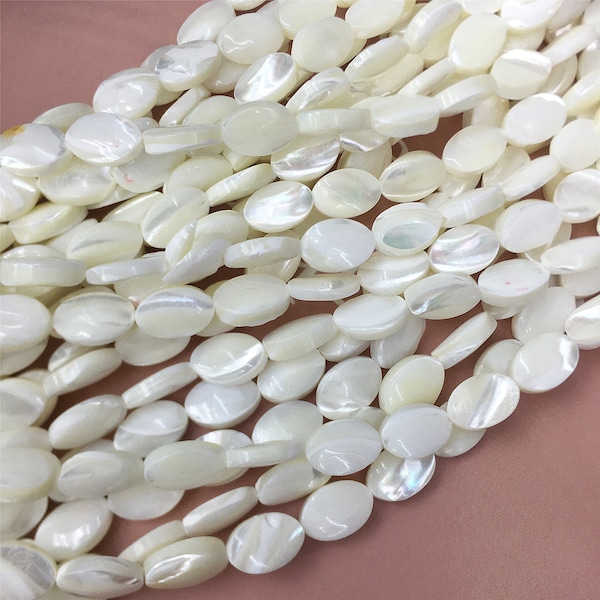 Oval Pearl Beads - Etsy
