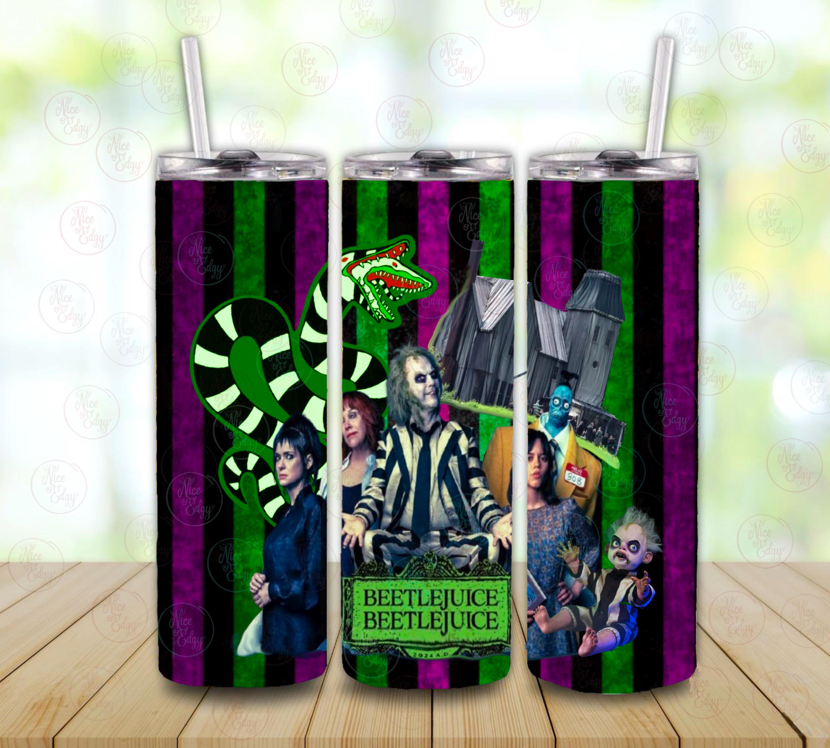 Beetlejuice Tumbler Wrap 20oz - Etsy